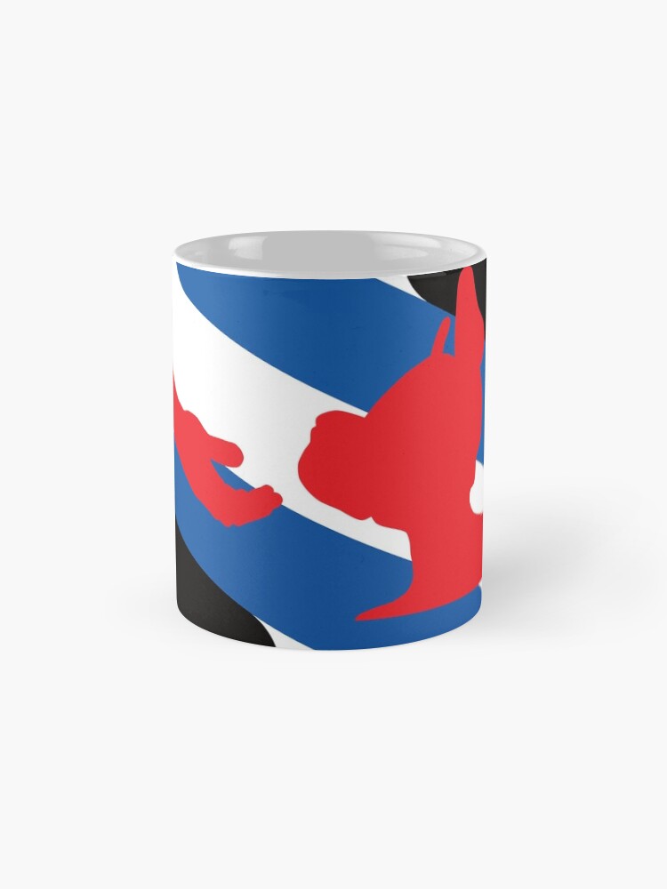 "Pup and Handler Pride Flag" Mug by NerdyDoggo | Redbubble