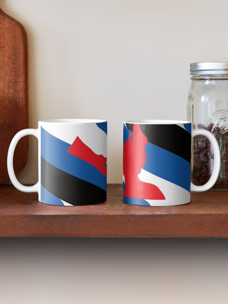 "Pup and Handler Pride Flag" Mug by NerdyDoggo | Redbubble
