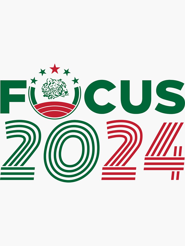 "Focus 2024 sonko" Sticker for Sale by buckboy | Redbubble