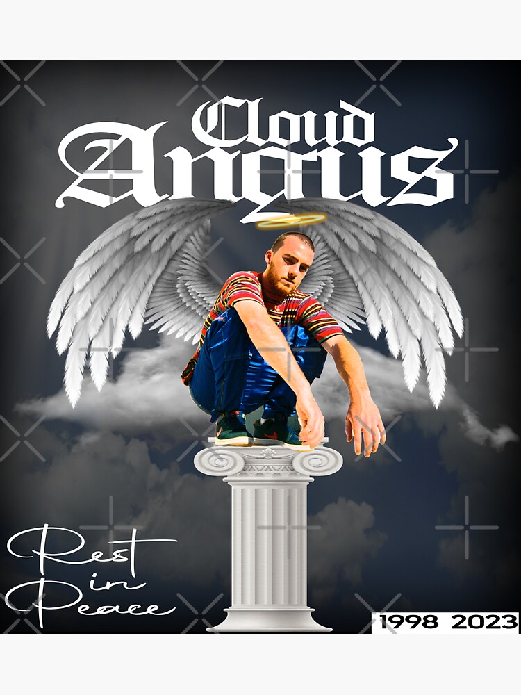 "Angus Cloud RIP" Sticker for Sale by VitDeArt | Redbubble