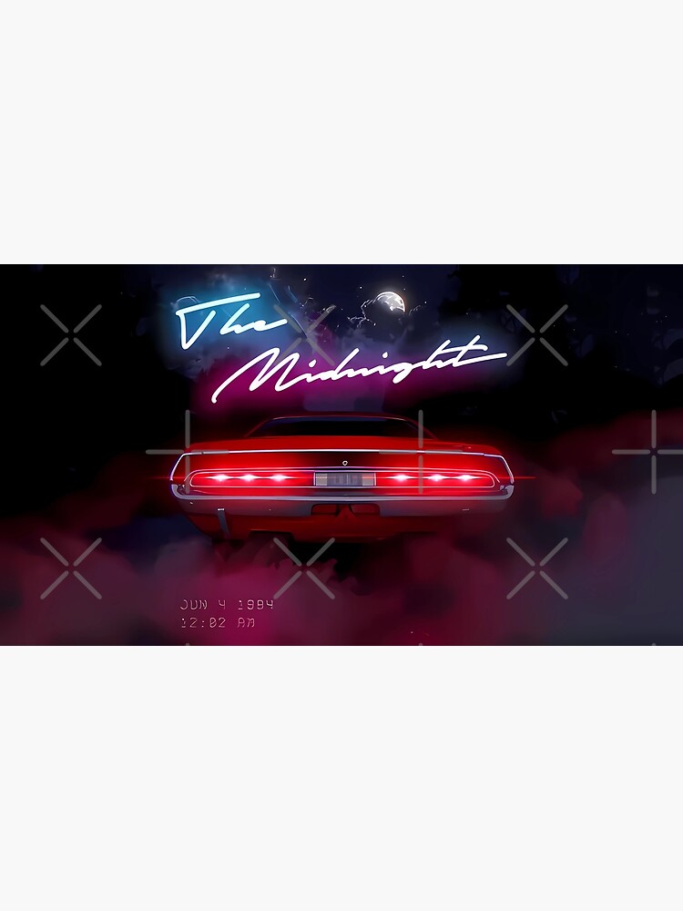 "The Midnight - Days of Thunder Cover" Poster for Sale by FiveFifteen ...