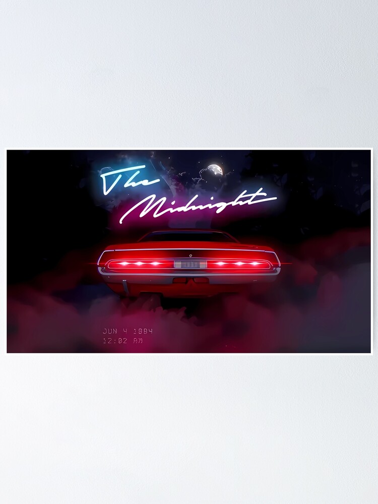 "The Midnight - Days of Thunder Cover" Poster for Sale by FiveFifteen ...