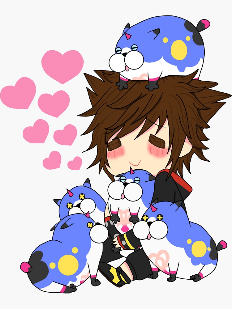 "Meow Wow Cuteness" Sticker for Sale by Suzupanda | Redbubble