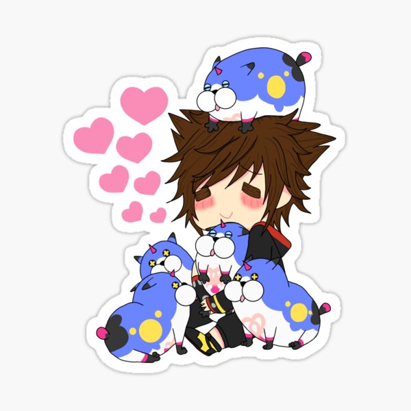 "Meow Wow Cuteness" Sticker for Sale by Suzupanda | Redbubble