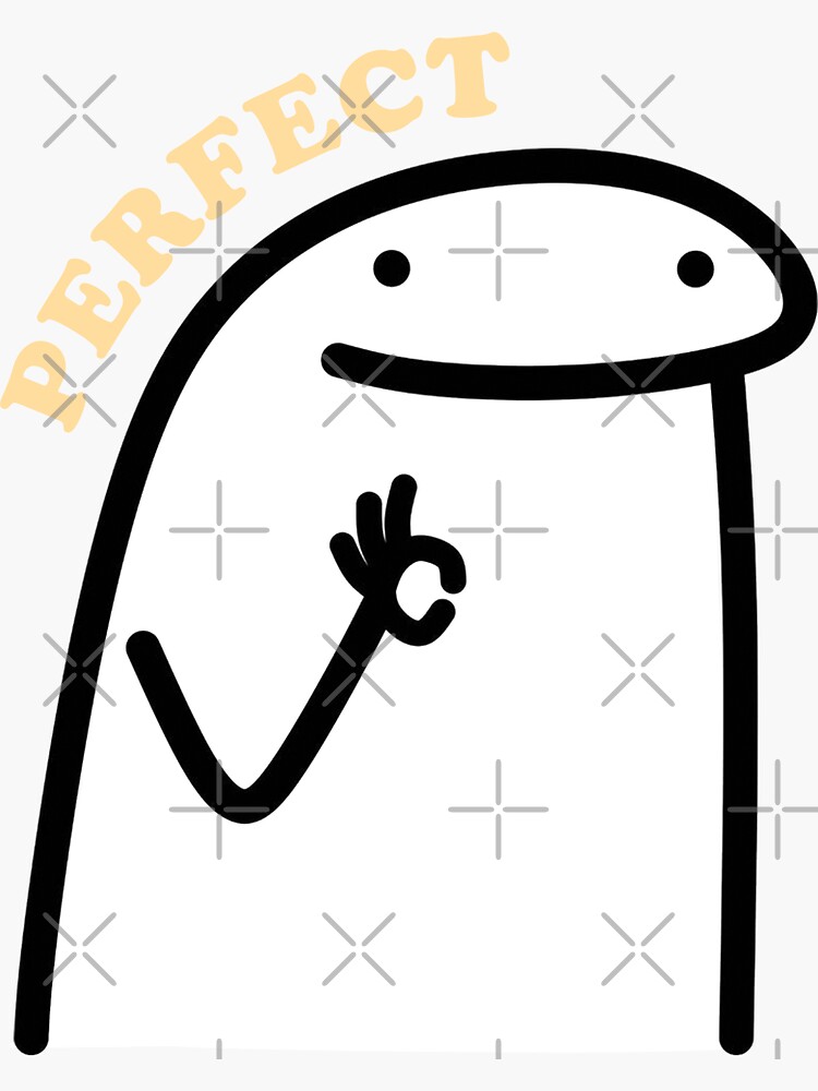 "Flork perfect meme" Sticker for Sale by Innovativa | Redbubble