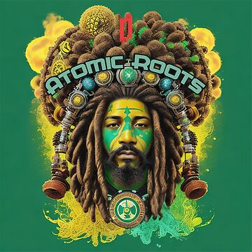 "Atomic Roots - Atompunk" Sticker for Sale by Punk-One | Redbubble