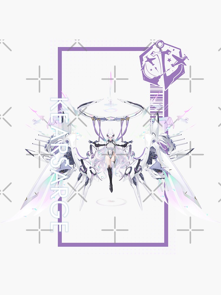 "Kearsarge - Azur Lane - Character Portrait" Sticker for Sale by ...