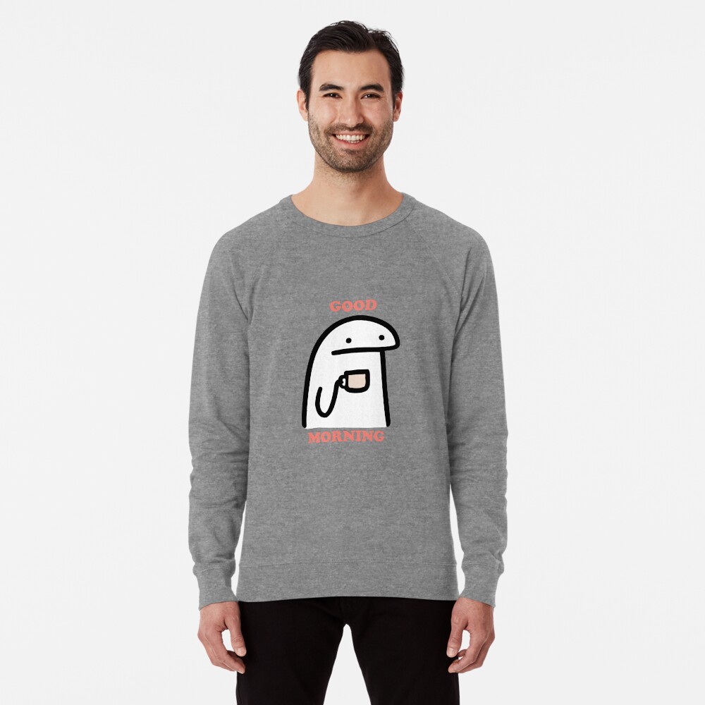 "Flork good morning meme" Sticker for Sale by Innovativa | Redbubble