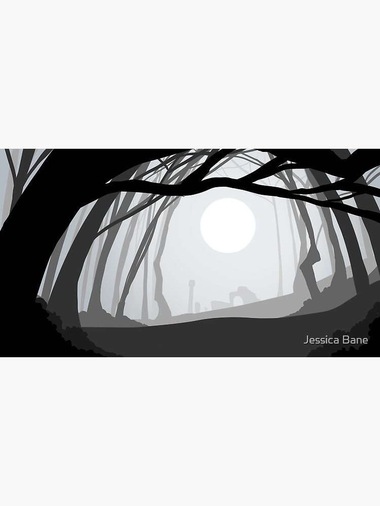 "Trees and Ruins" Art Print for Sale by Jessica Bane | Redbubble