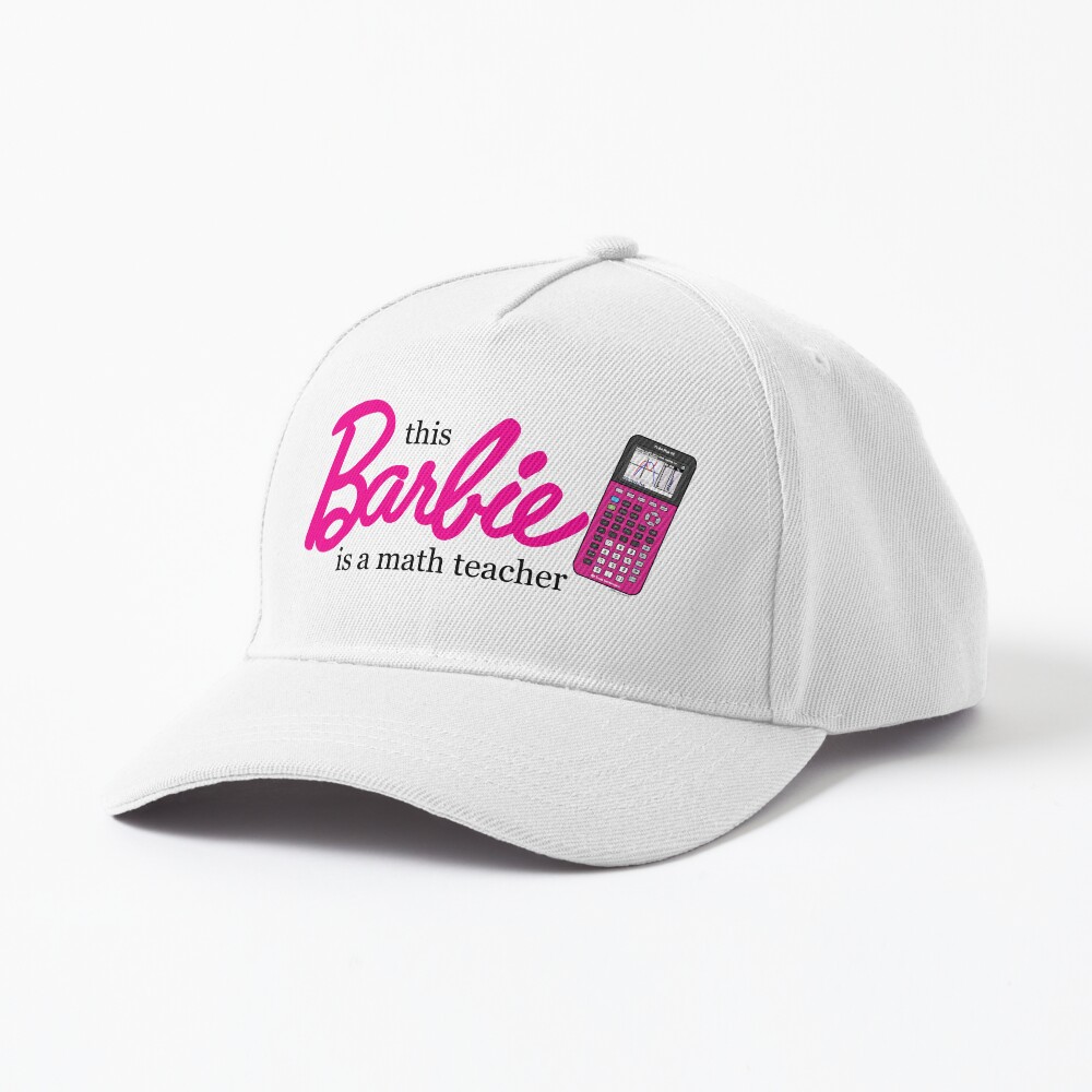 "This Barbie is a Math Teacher" Sticker for Sale by buynomials | Redbubble