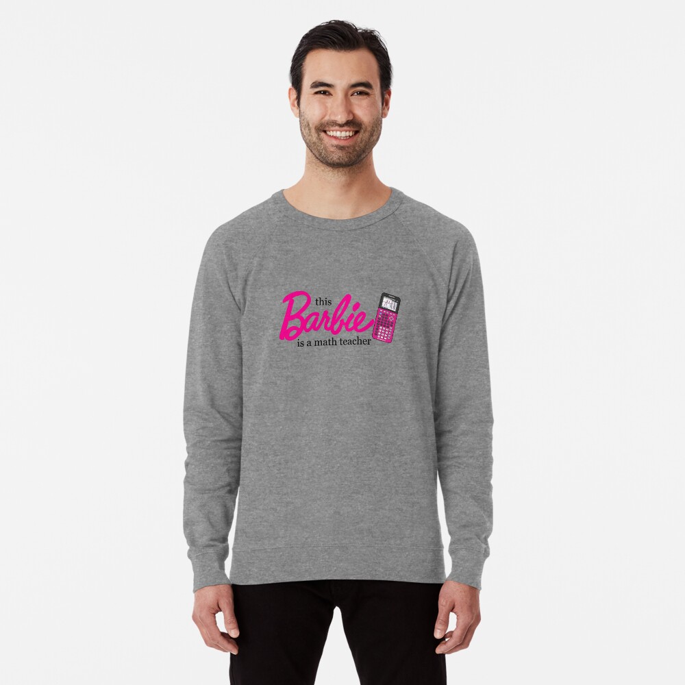 "This Barbie is a Math Teacher" Sticker for Sale by buynomials | Redbubble