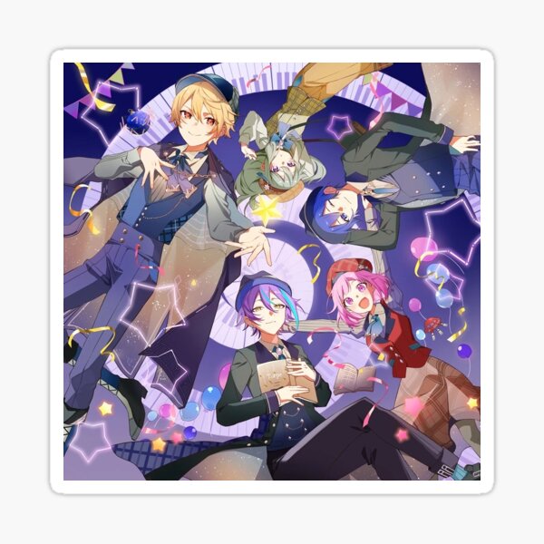 "88☆彡 / STARRY SKY MELODY WXS 5th Single" Sticker for Sale by mizuena ...