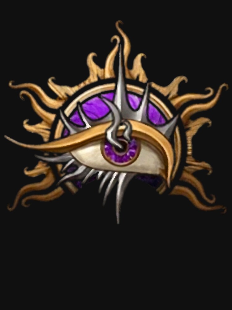 "Baldur's gate warlock logo" Essential T-Shirt for Sale by NomaWaite ...