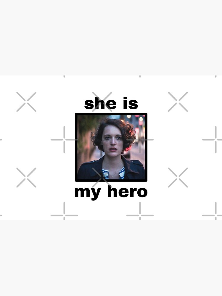 "fleabag she is my hero" Zipper Pouch for Sale by MULYDING | Redbubble