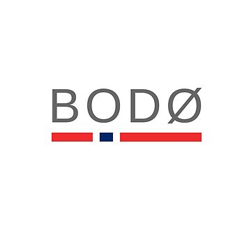 "Bodø Norway" Sticker for Sale by tshirtsnorway | Redbubble