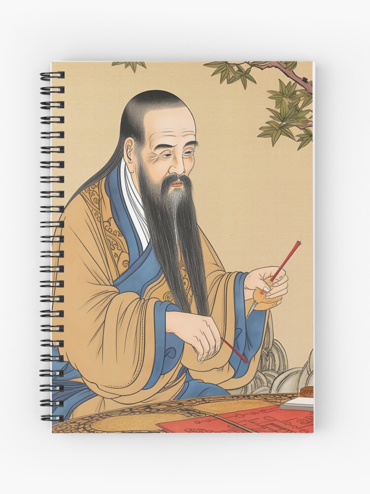 Confucianism Painting Confucius Drawing" Journal For Sale By