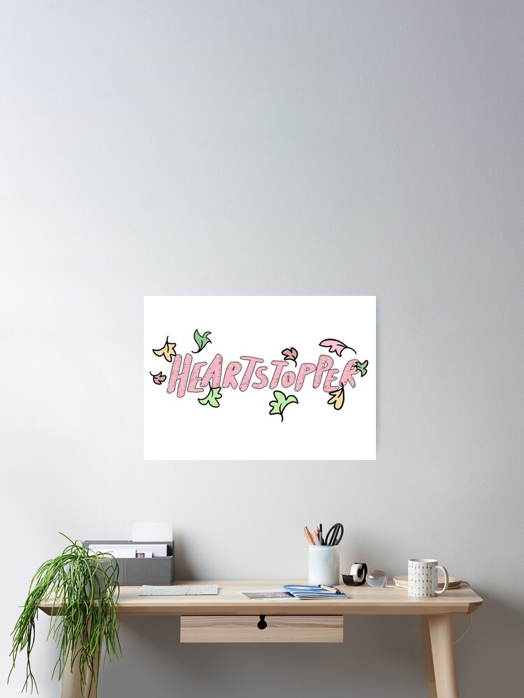 "Heartstopper logo" Poster for Sale by DarrellDraws | Redbubble