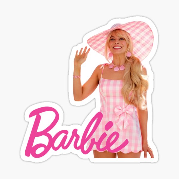 "Barbie the movie Margot Robbie" Sticker for Sale by otyliadesign ...
