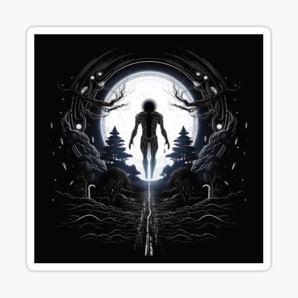 "Cosmic Watchers" Sticker for Sale by MuseOfMilo | Redbubble