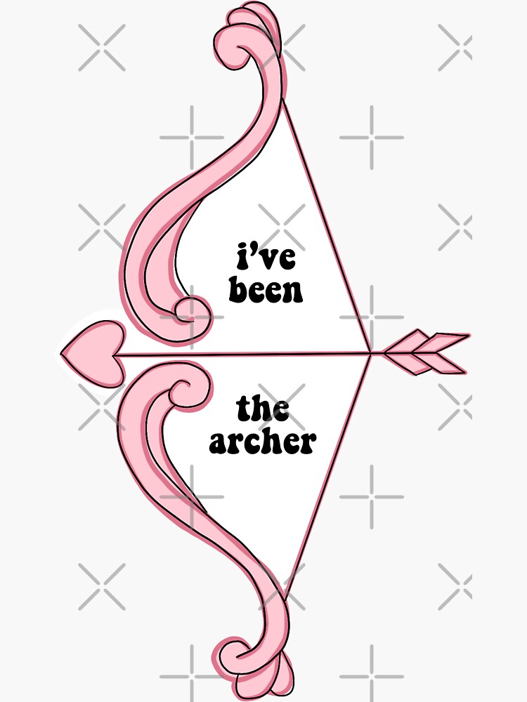 "the archer" Sticker for Sale by AurorazDesign | Redbubble