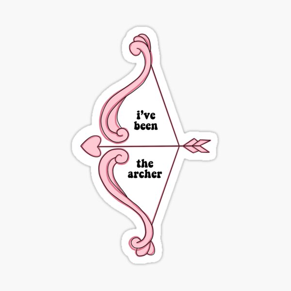 "the archer" Sticker for Sale by AurorazDesign | Redbubble