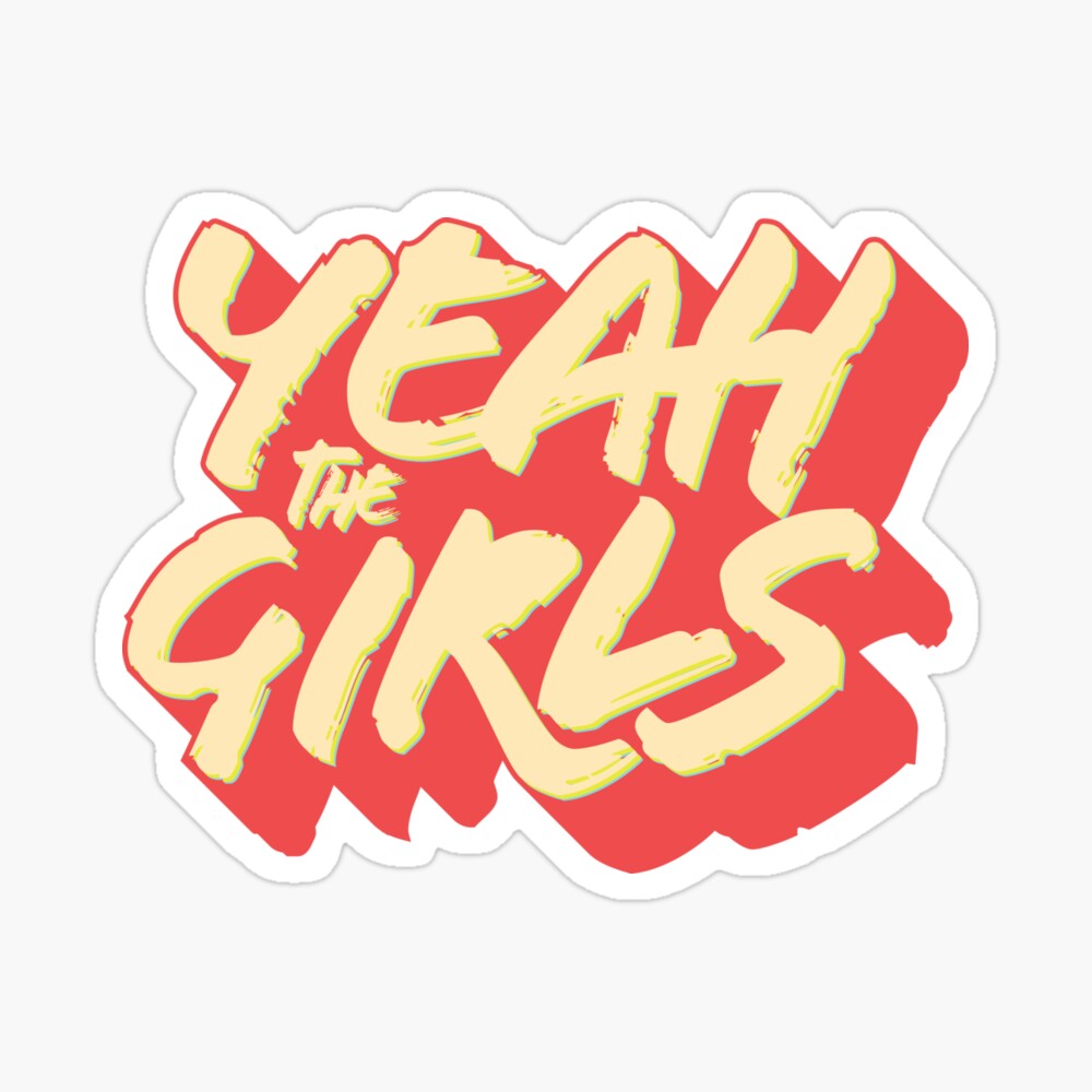 Decals & Skins Laptop Yeah the Girls Sticker Electronics & Accessories ...