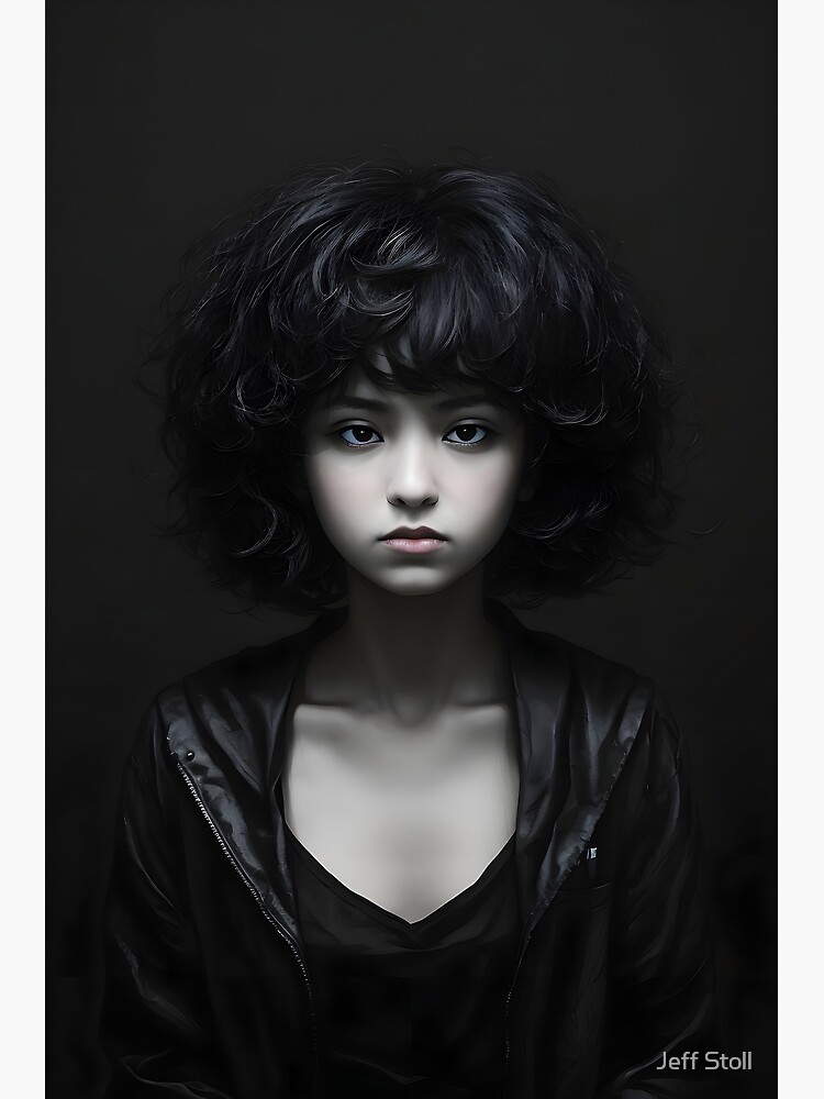 "The Girl " Poster for Sale by Jeff Stoll | Redbubble