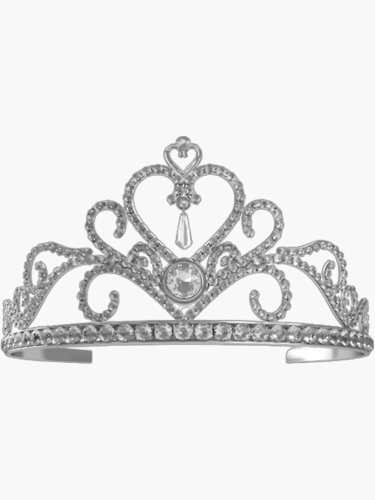 "Princess Tiara" Sticker for Sale by brandikaes | Redbubble