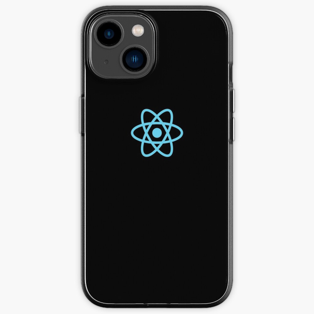 "ReactJS React.js Official Logo JavaScript Framework T-Shirt" iPhone Case for Sale by ...