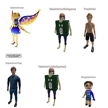 "Sinjin Drowning most requested Roblox (pack 2)" Sticker for Sale by ...