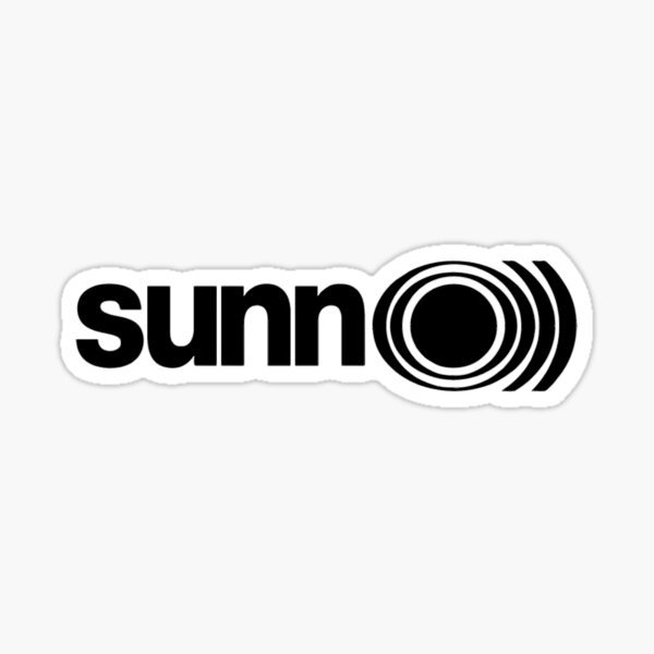 "BEST SELLER sunn o))) Merchandise" Sticker for Sale by TalishaGodinez ...