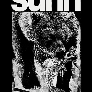 "SUNN O))) Bear" Sticker for Sale by TalishaGodinez | Redbubble