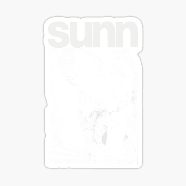 "SUNN O))) Bear" Sticker for Sale by TalishaGodinez | Redbubble