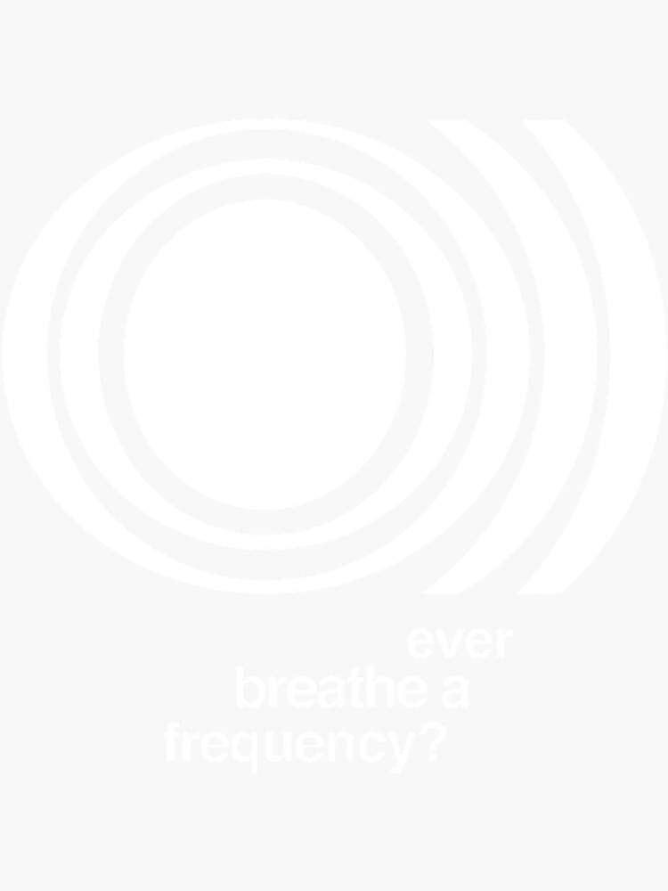 "SUNN O))) Ever Breathe A Frequency" Sticker for Sale by TalishaGodinez ...