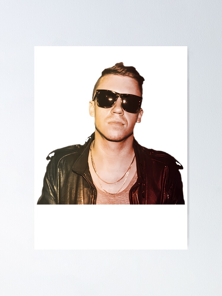 "Macklemore" Poster for Sale by GoodbyeYoungAr | Redbubble