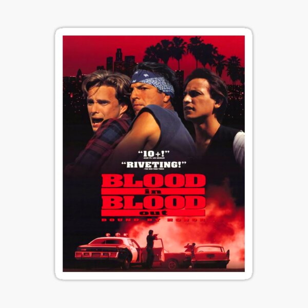 "Vatos Locos Blood In Blood Out Poster Paco Miklo Funny Meme" Sticker ...