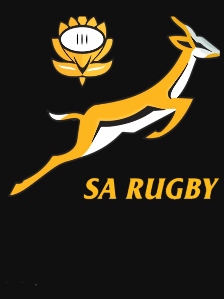 "SPRINGBOK RUGBY SOUTH AFRICA " Essential T-Shirt for Sale by ...
