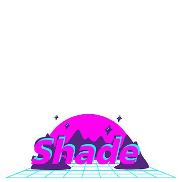 "Shade Cool Funny Sticker or Print Vaporwave Aesthetic " Sticker for ...