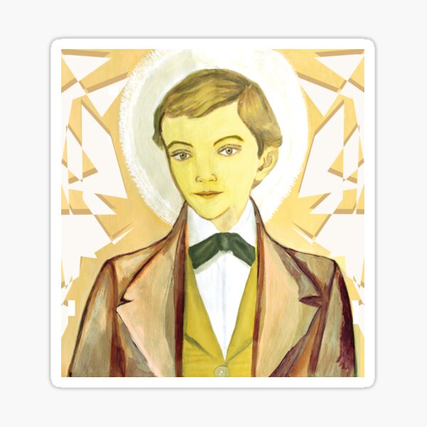 "Saint Dominic Savio 4" Sticker for Sale by tek5-MAJ | Redbubble