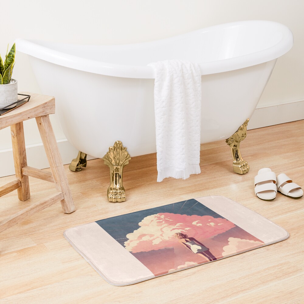 Barbie x Oppenheimer | Barbenheimer retro | Bath Mat sold by Liza ...
