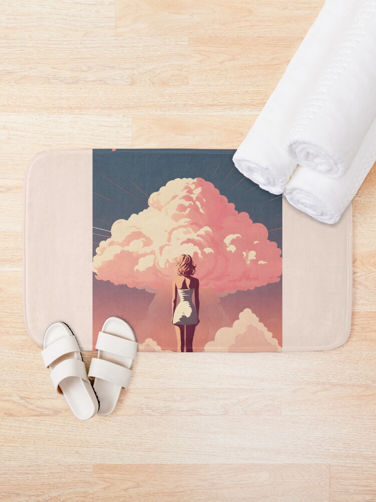 Barbie x Oppenheimer | Barbenheimer retro | Bath Mat sold by Liza ...