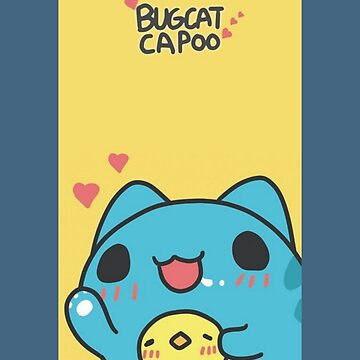 "Bugcat capoo cute funny cat " Sticker for Sale by ReyanMazei | Redbubble