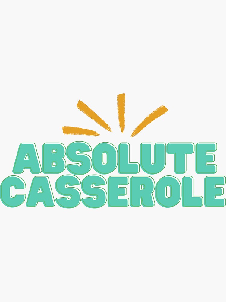 "Absolute casserole | Mike Wozniak on Taskmaster UK" Sticker for Sale ...