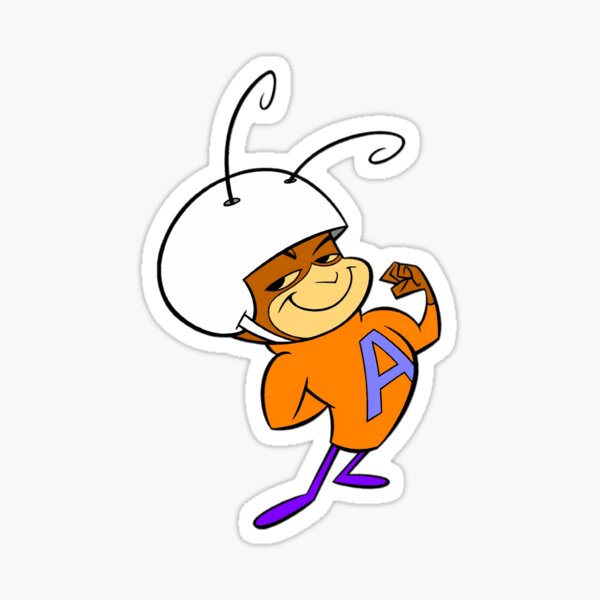 "Atom Ant pose " Sticker for Sale by jlnklikgvl61 | Redbubble