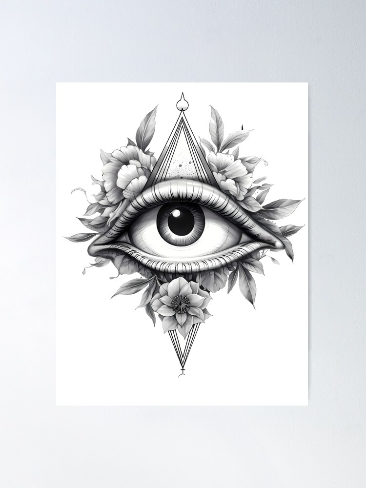 All Seeing Eye Stencil