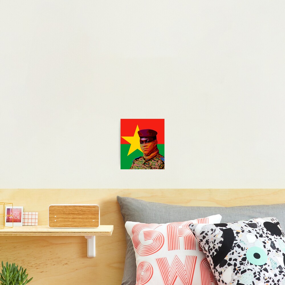 "Ibrahim Traoré" Poster for Sale by sirglennbo | Redbubble