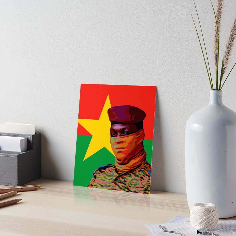 "Ibrahim Traoré" Poster for Sale by sirglennbo | Redbubble