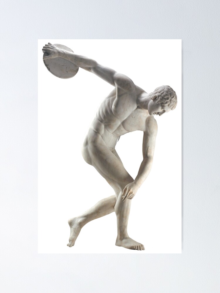 "Discobolus" Poster for Sale by lefterisbetsis | Redbubble