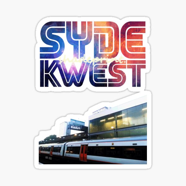 "SYDE.KWEST" Sticker for Sale by shadeprint | Redbubble