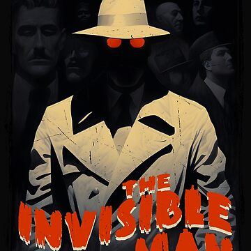 "The Invisible Man fanart" Art Print for Sale by RetroPandora | Redbubble